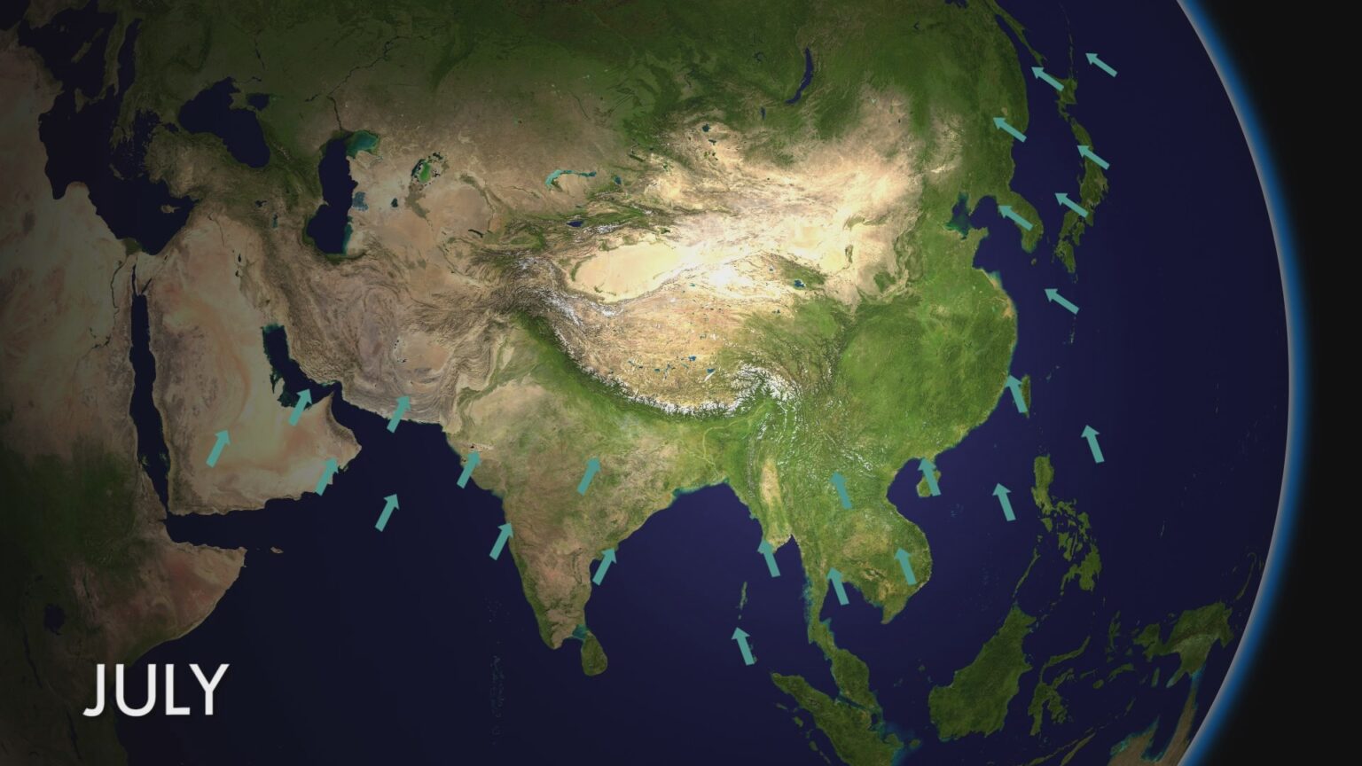 The Asian Monsoon – The World’s Largest Weather System – Geodiode
