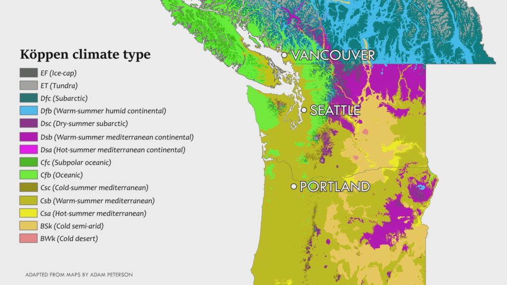 The Pacific North West Climate - Geodiode